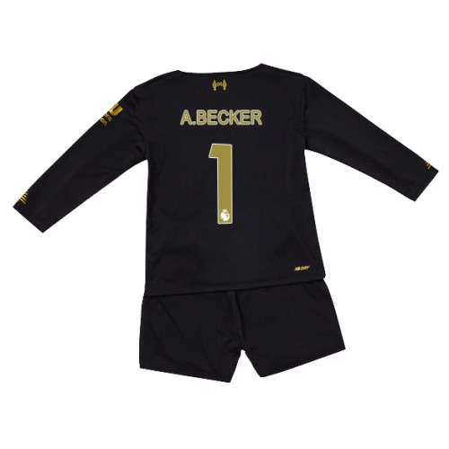Divisa di Calcio Liverpool Portiere A.BECKER 1 Bambino Prima 2019/2020 ...